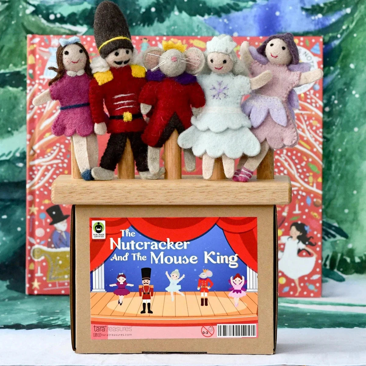 Felt Finger Puppet Set | The Nutcracker | Tara Treasures