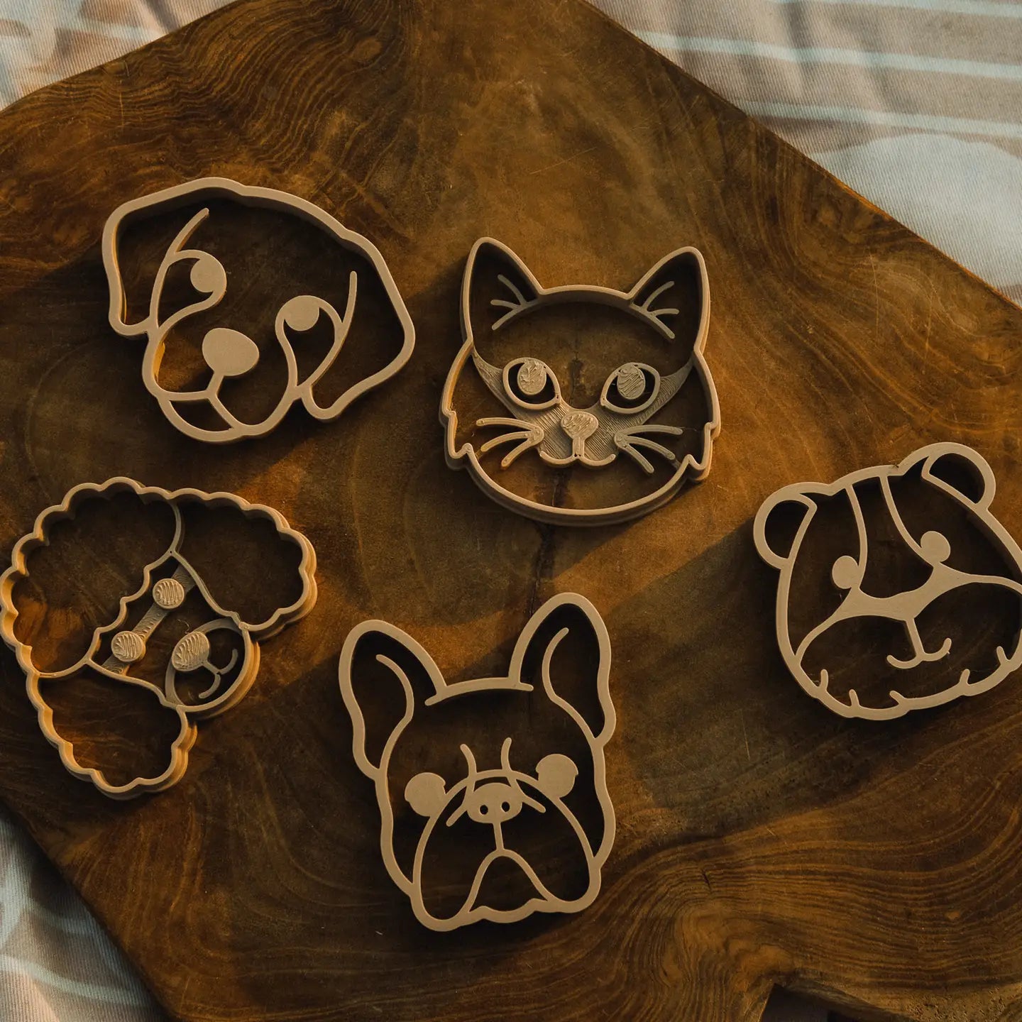 Pet Friends Cutter Set | Eco Dough Cutters | Play dough Cutters