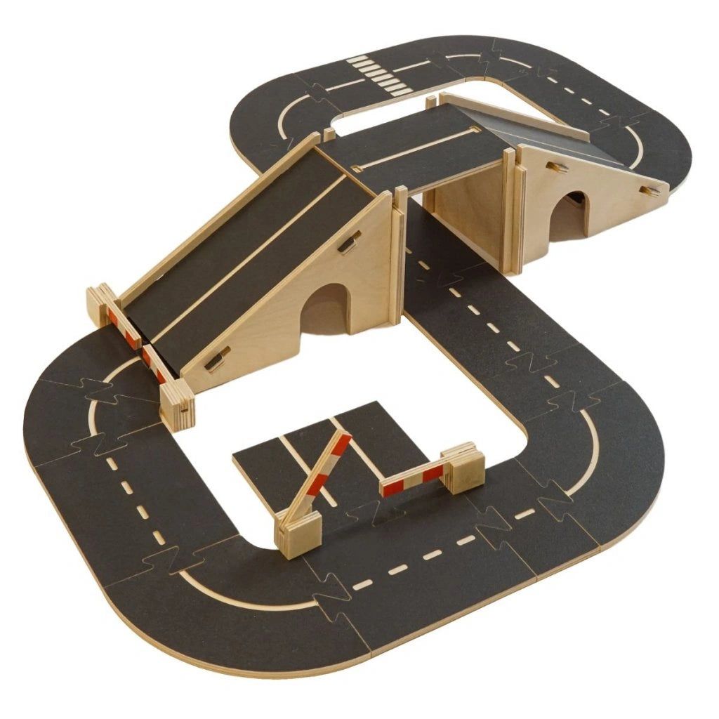 Wooden Toy Road Way | Car Toys | Open Ended Toys