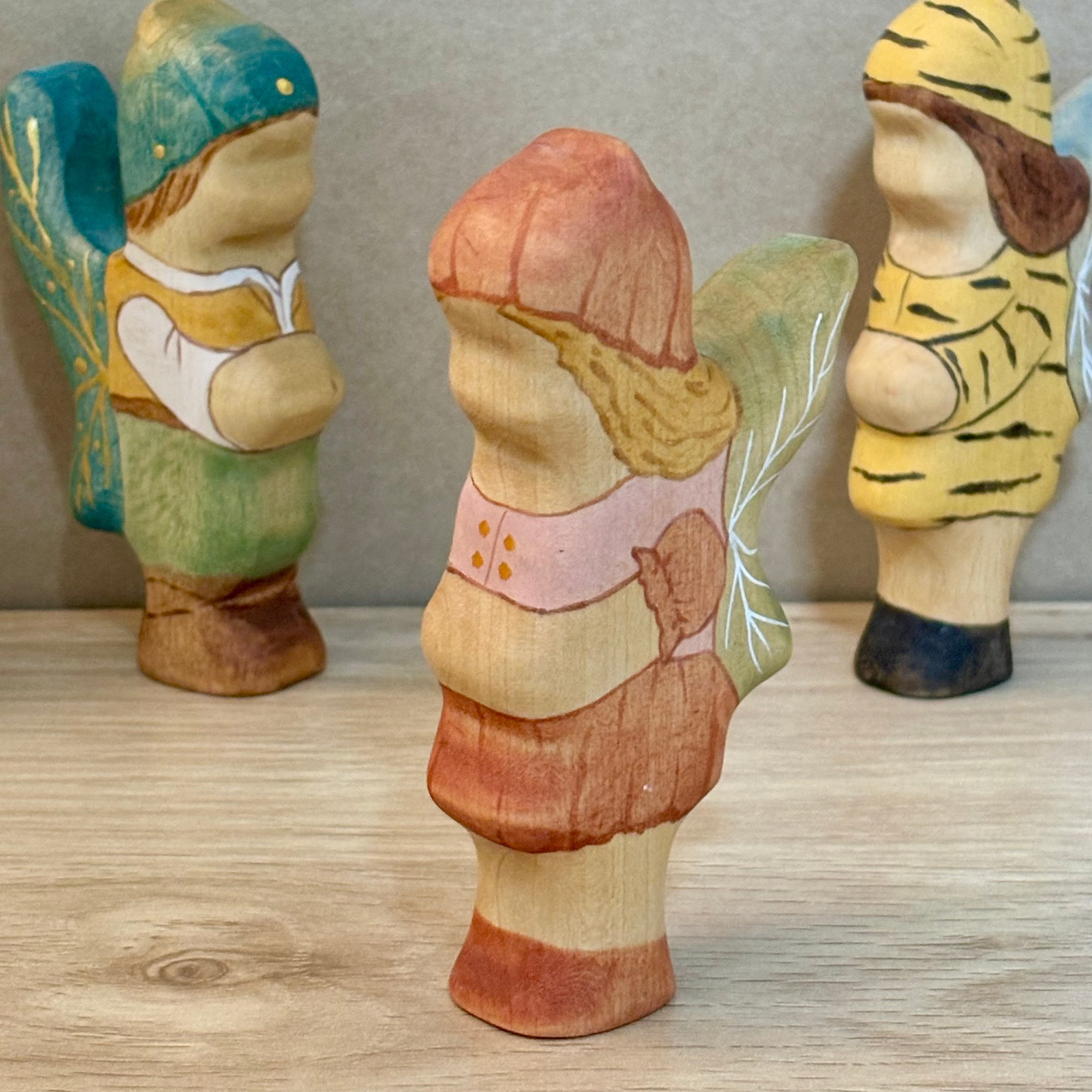 Wooden Toy Rose Fairy | Handmade Toys | Diofa Muhely
