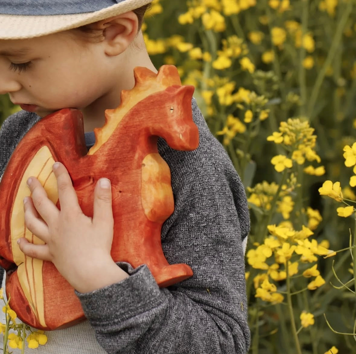 Wooden Toy Dragon | Small World Play Toys | Diofa Muhely