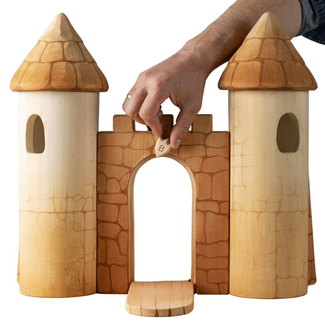 Wooden Toy Castle | Wooden Toys Online | Bumbu Toys Australia