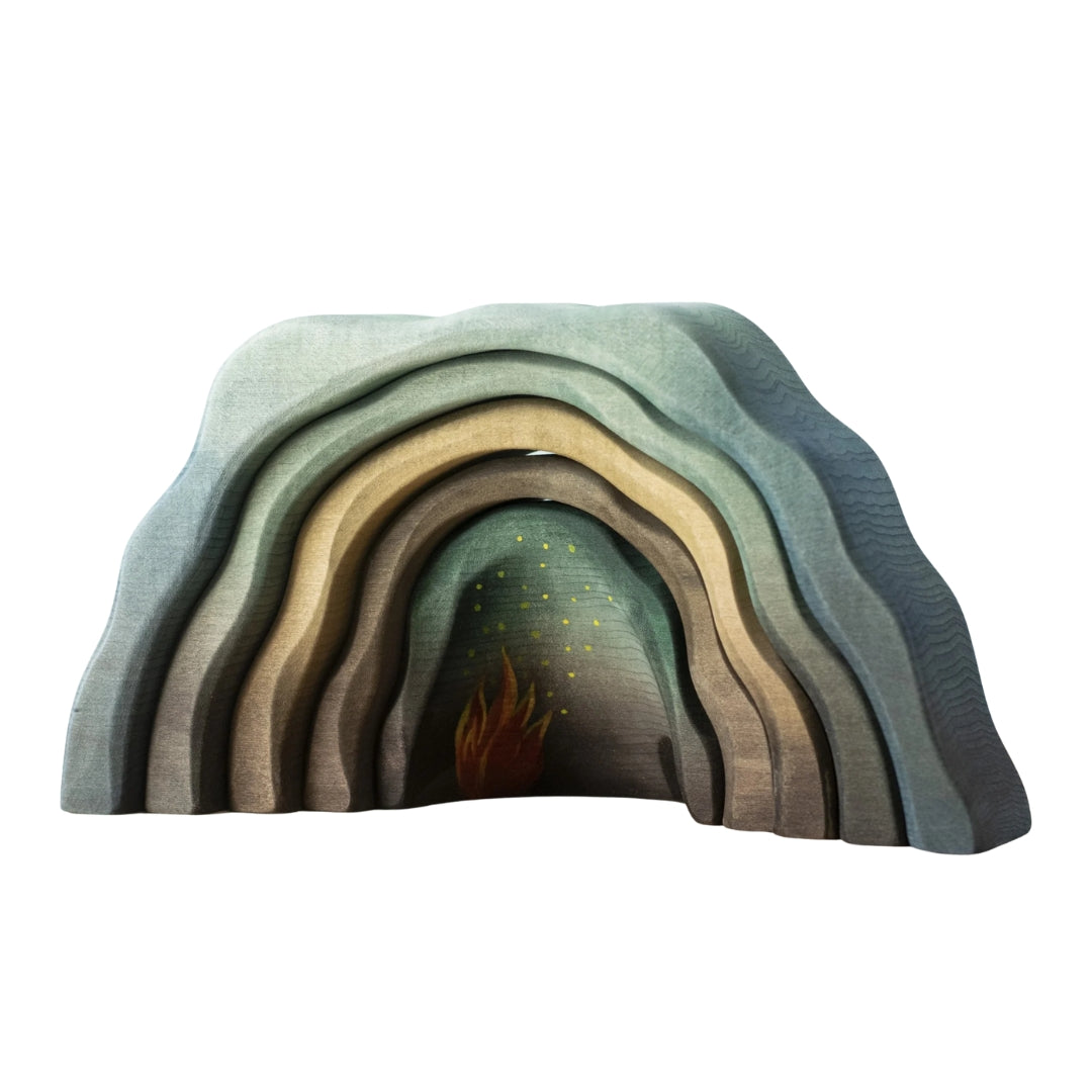 Wooden Dragon's Cave | Montessori Toys | Handmade Toys