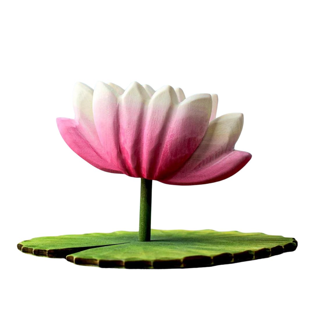 Wooden Lotus Flower | Small World Toys | Bumbu Toys Aus