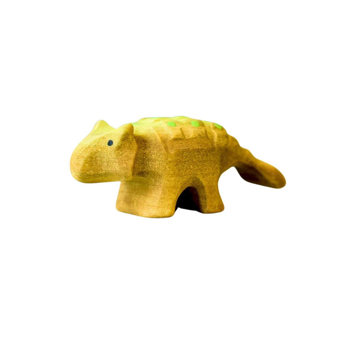 Wooden Toy Ankylosaurus | Toy Dinosaurs | Bumbu Toys Aus