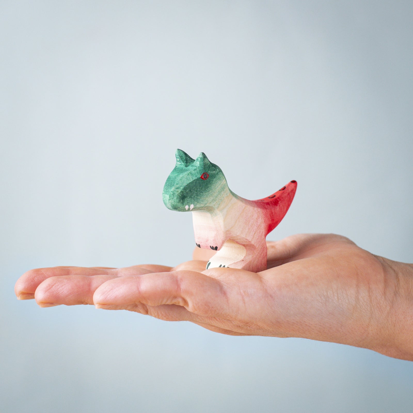 Wooden Toy Carnotaurus | Toy Dinosaurs | Bumbu Toys Aus