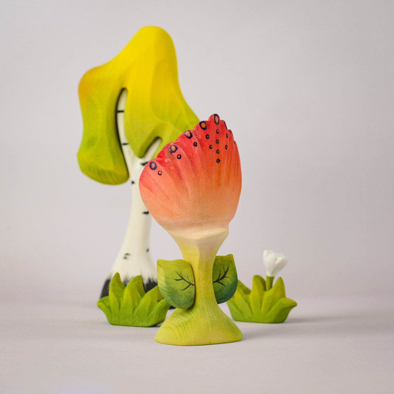 Wooden Toy Flower | Small World Toys | Bumbu Toys Aus