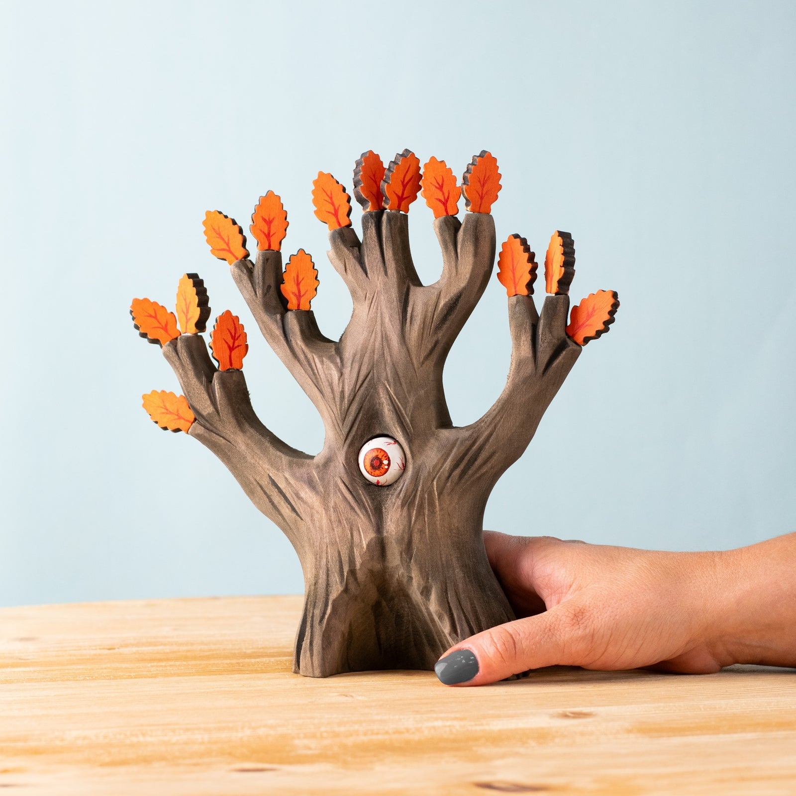 Wooden Watching Oak Tree | Halloween Toys | Bumbu Toys Australia