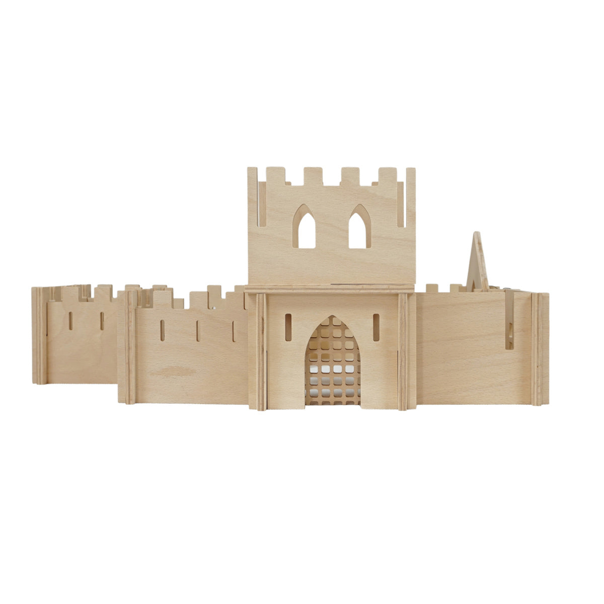 Wooden Toy Fortress | Toy Castles & Knights | Happy Go Ducky