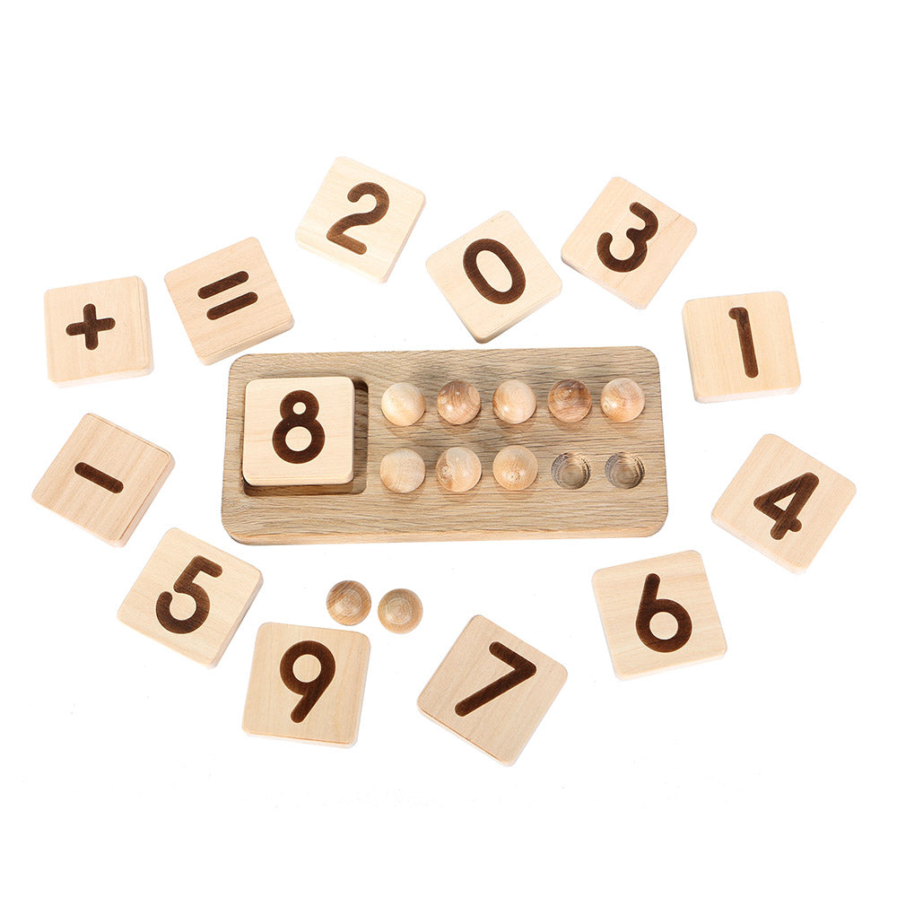 Wooden Counting Board | Kubi Dubi Australia | Educational Toys