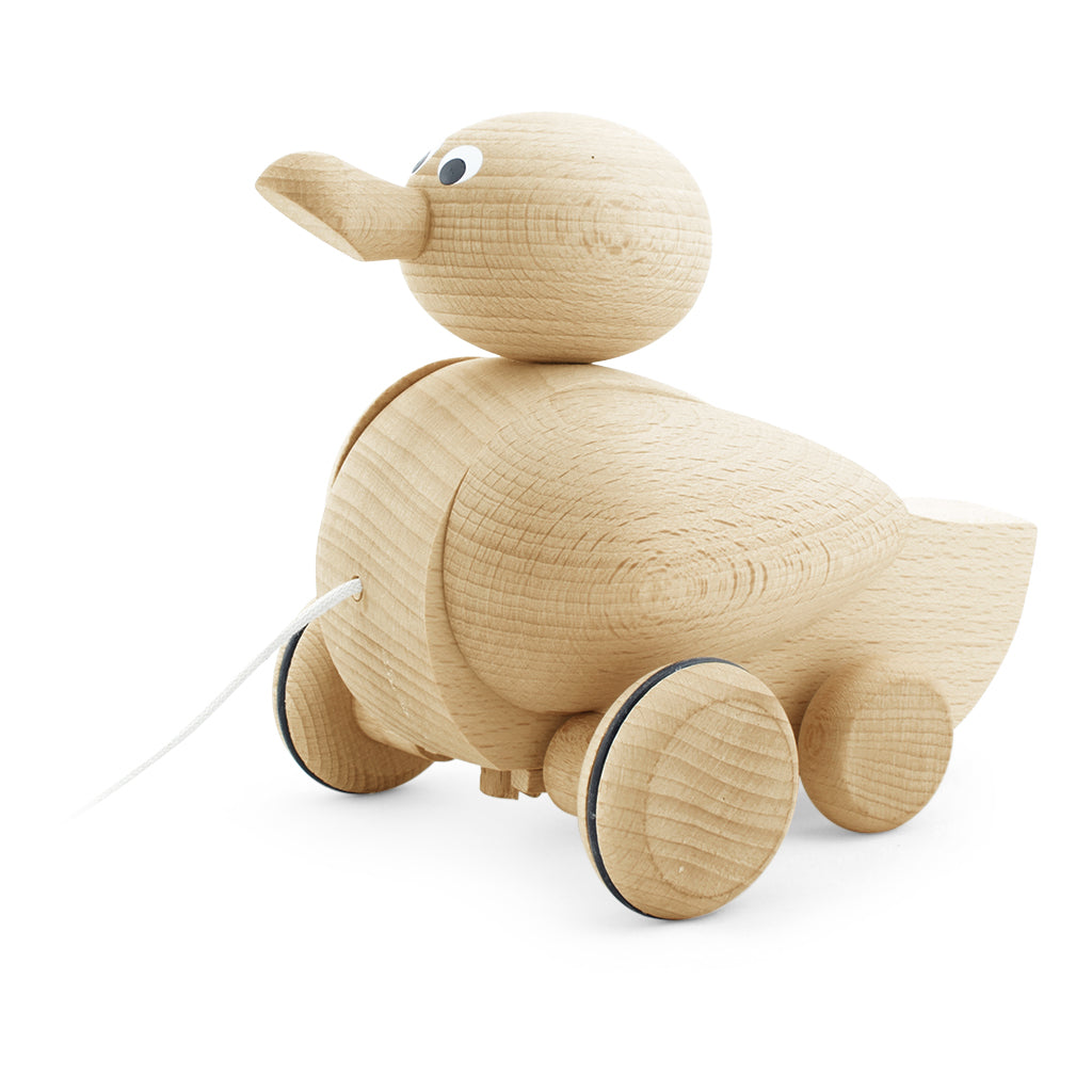 Wooden Pull Along Toy Duck | Toys For Toddlers | Wooden Toys Online ...
