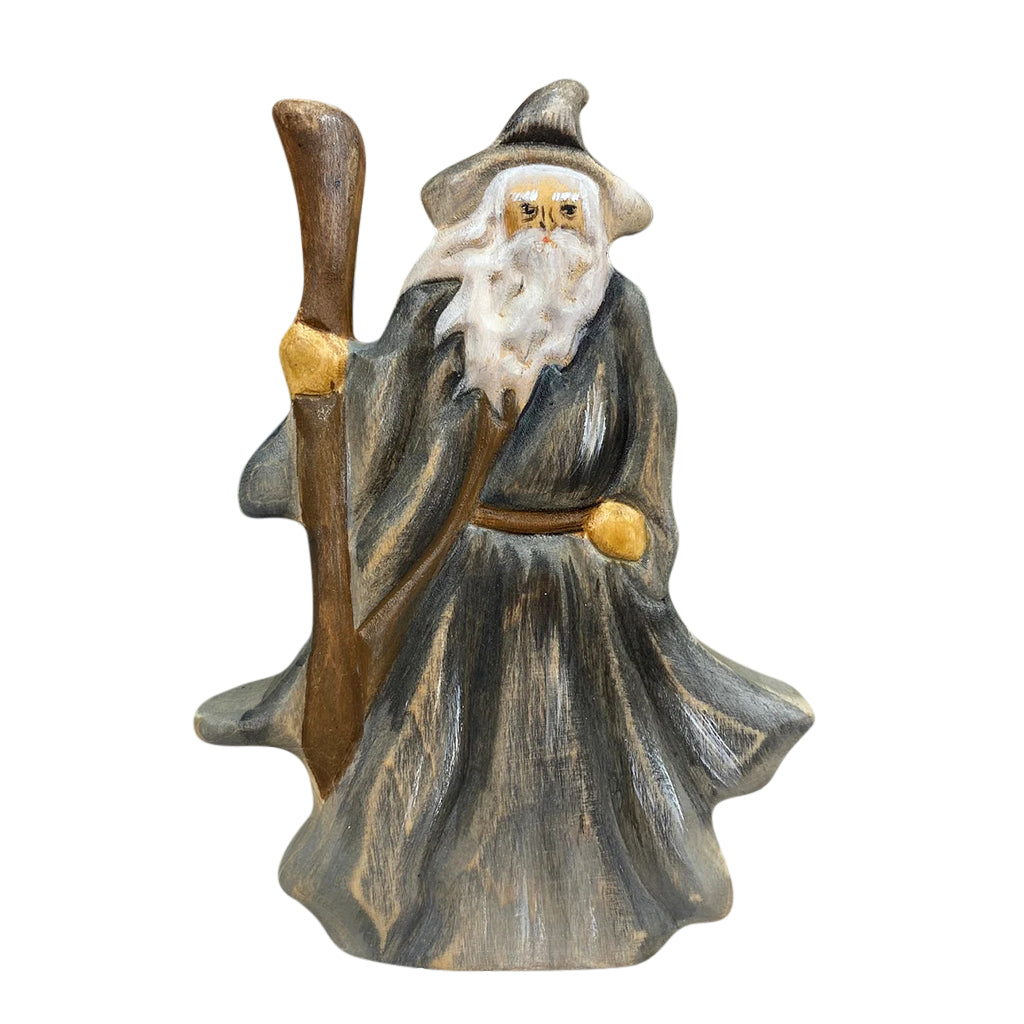 Wooden Toy Wizard | Wooden Play Figures | Green Taiga Toys