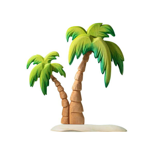Wooden Palm Tree | Small World Toys | Bumbu Toys Australia