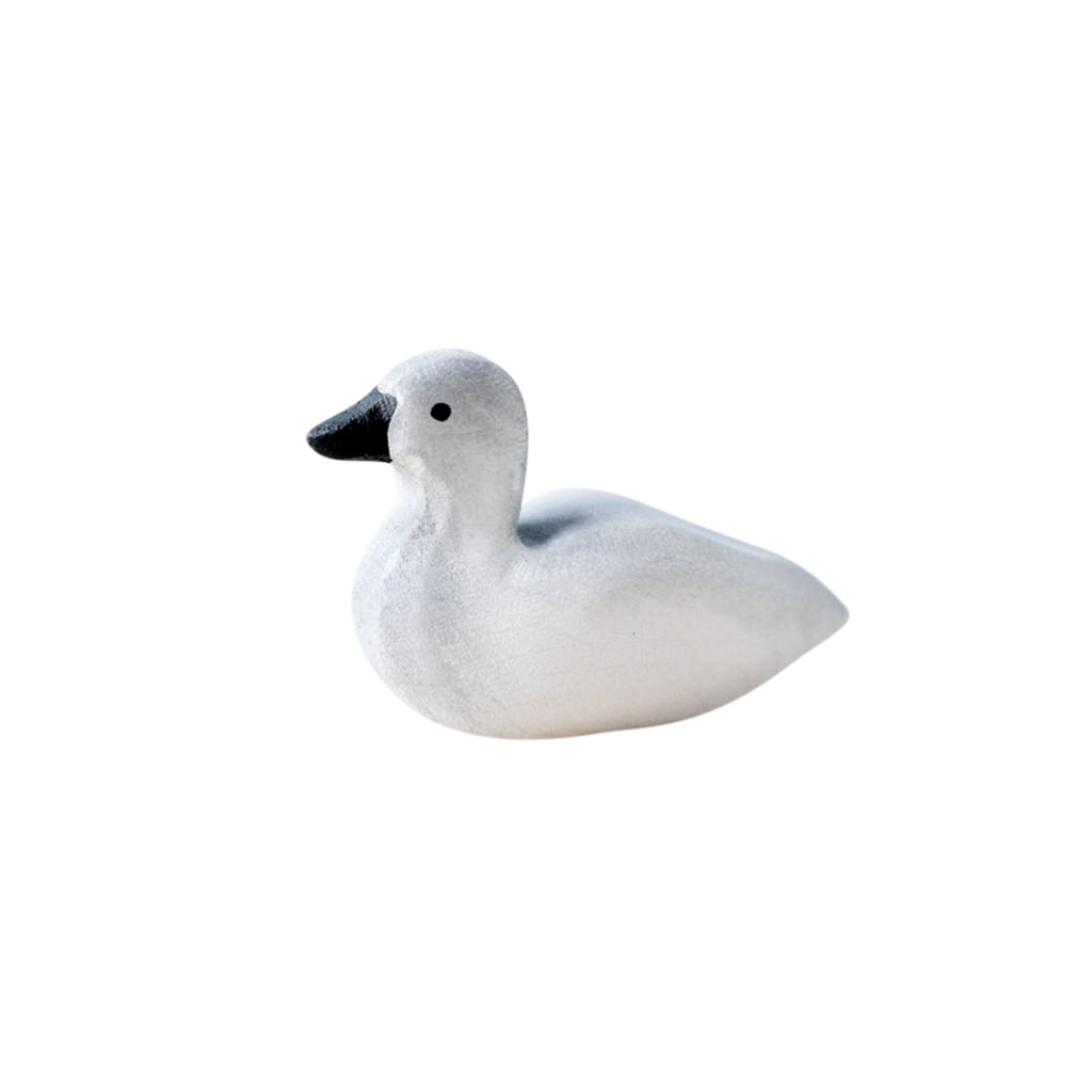 Wooden Toy Swans | Waldorf Animals Figures | Bumbu Toys Aus