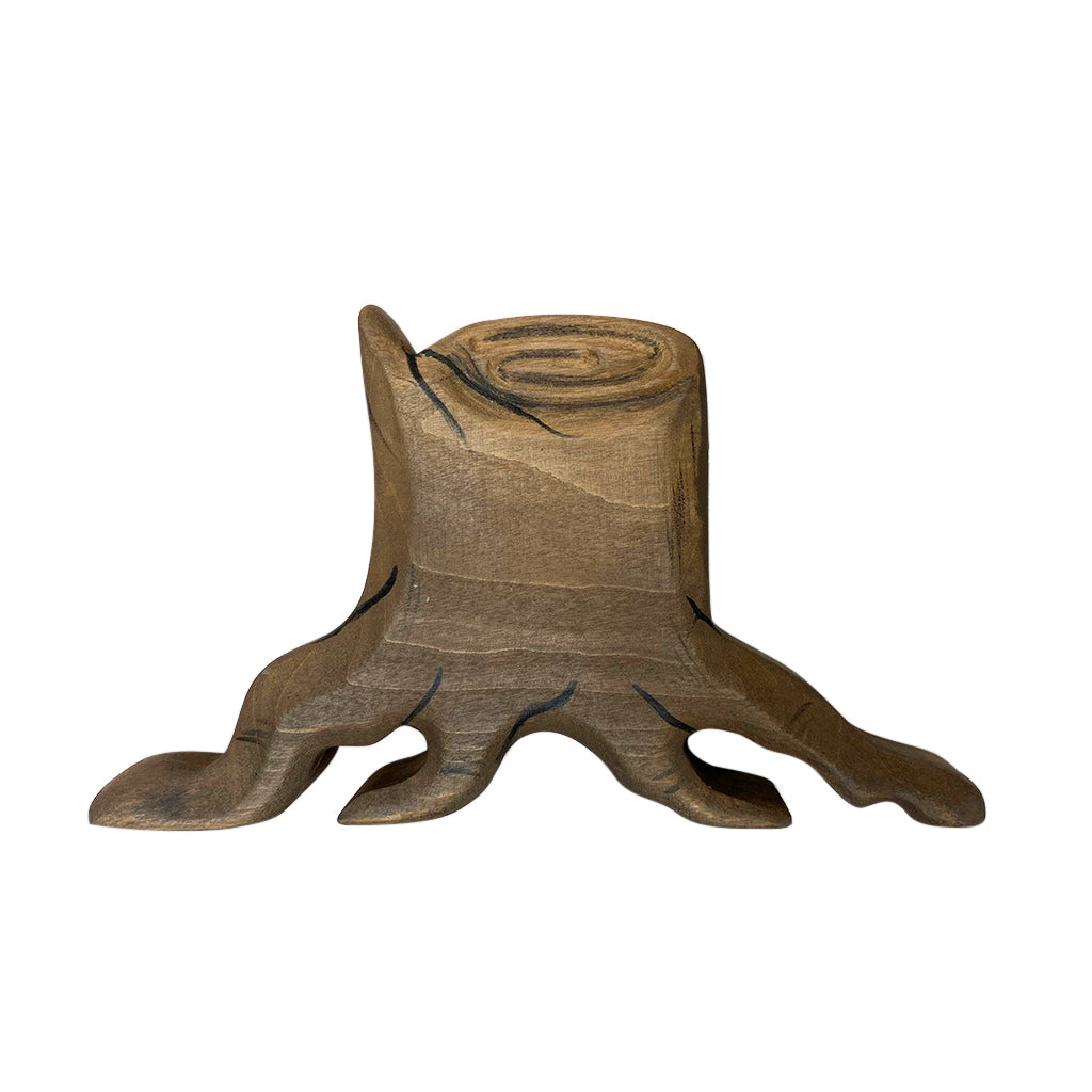 Wooden Tree Stump | Green Taiga Toys | Small World Play Toys