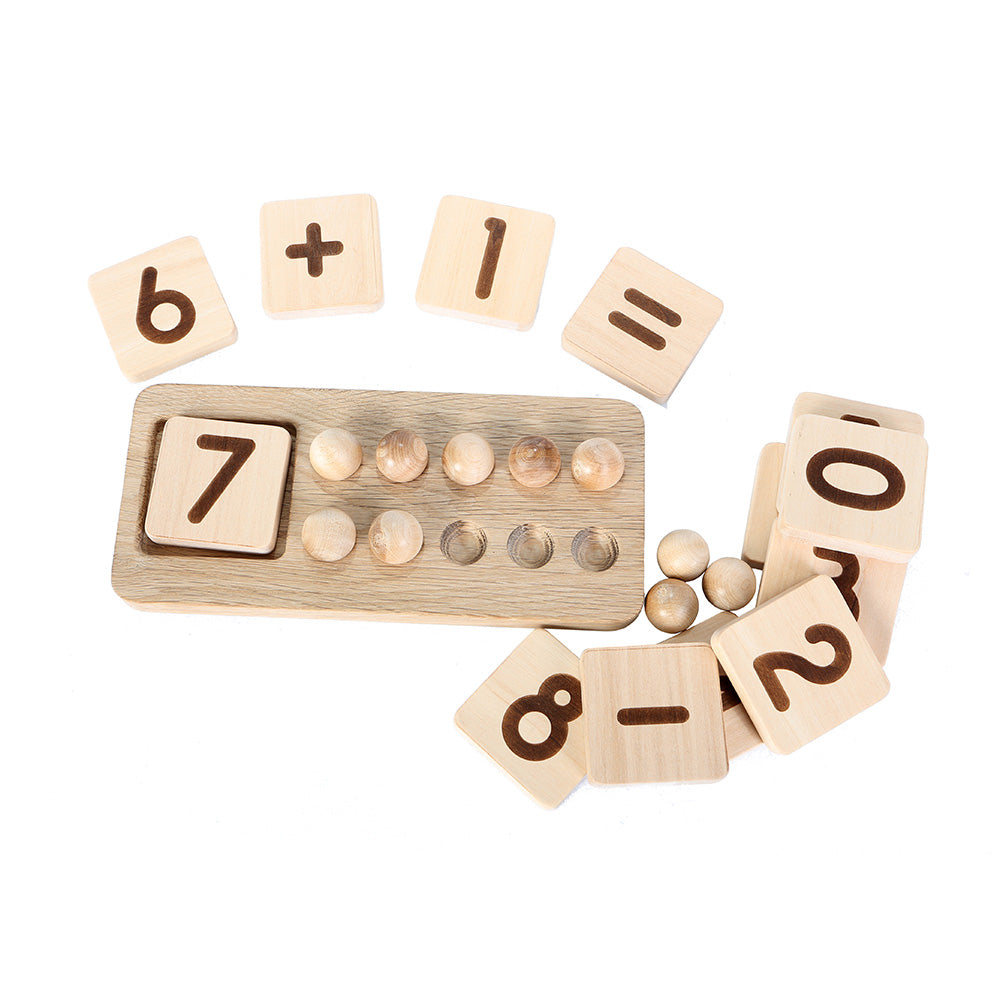 Wooden Counting Board | Kubi Dubi Australia | Educational Toys