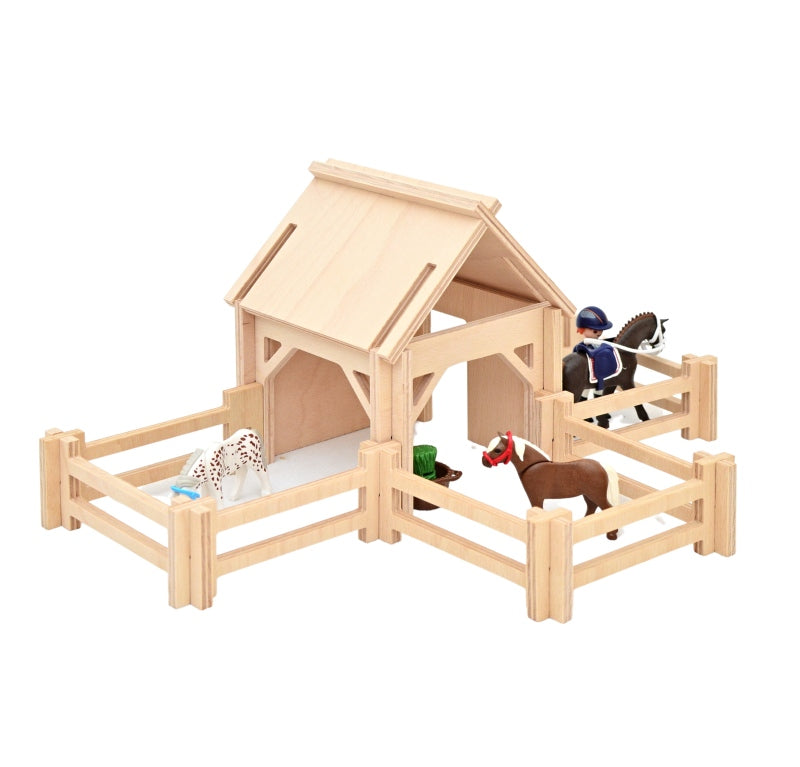 Wooden Toy Farm Set | Toy Farm House | Wooden Toys Australia